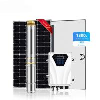 China DC Solar Water Pump System For Agriculture Well Bore Hole Pumping Irrigation for sale