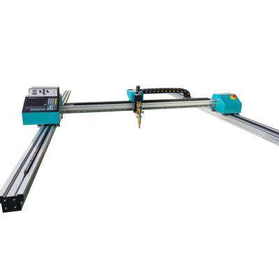 China Gantry Type CNC Oxy Plasma Cutting Machine 1500x3000mm Dual Drive Portable for sale