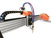 China Light Gantry CNC Plasma Profile Cutting Machine 5ft X 10ft Plasma Table Gantry for sale