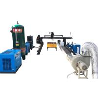 China Dia 400mm CNC Plasma Rotary Tube Cutters CNC Pipe Cutting Machine for sale