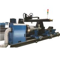 China Dia 400mm CNC Plasma Rotary Tube Cutters CNC Pipe Cutting Machine for sale