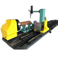 China 3KW Cold Saw Pipe Cutting Machine CNC Plasma Tube Cutter 300A for sale
