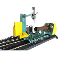China 7.5kW Cnc Plasma Square Tube Cutter 3 Axis Laser Cutting Machine for sale