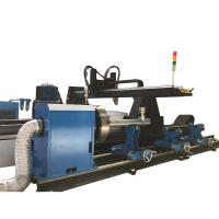 China Blue 3000W CNC Pipe Cutting Machine SNR Cnc Square Tube Cutter for sale