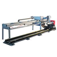 China 700W CNC Pipe Cutting Machine Plasma Iron Tube Cutter 3000mm 6000mm for sale