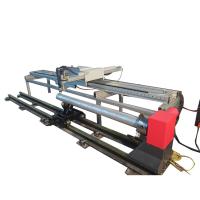 China CNC Pipe Cutting Machine Two Axis Linkage Control Plasma Cutter 3000mm 50-300mm for sale