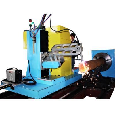 China SNR-XG4 CNC Pipe Beveling Machine Dia 600mm 5 Axis Plasma Cutter for sale