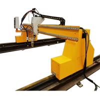 China LGK-63 CNC Oxy Plasma Cutting Machine 3000mmx8000mm Yellow for sale