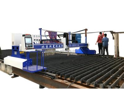 China 3000x6000mm Gantry CNC Plasma Flame Cutting Machine 300A 400A Multi Torch for sale