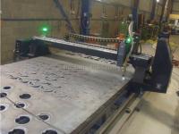 China SNR CNC Gantry Plasma Profile Cutter 1000W Cnc Profiling Machine for sale