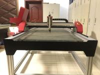 China Aluminum Profile Small CNC Plasma Table 220W Portable CNC Plasma Cutter for sale