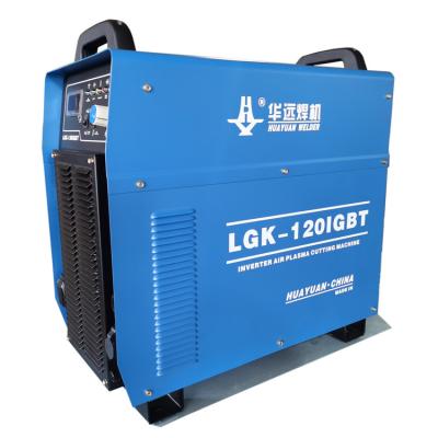 China Huayuan LGK-120IGBT 120A CNC Plasma Cutter 380V 3 Phase Inverter Cutting Machine for sale