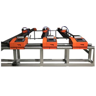 China 1300mm Oxy Acetylene Cutting Table 220V CNC Gas Profile Cutting Machine for sale