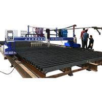 China 10 Gas Torch Gantry Laser Cutter CNC Plasma And Flame Cutting Machine for sale