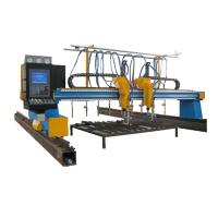 China 2X6m CNC Gas Oxyfuel Flame Plasma Cutting Table Gantry Type Welded for sale