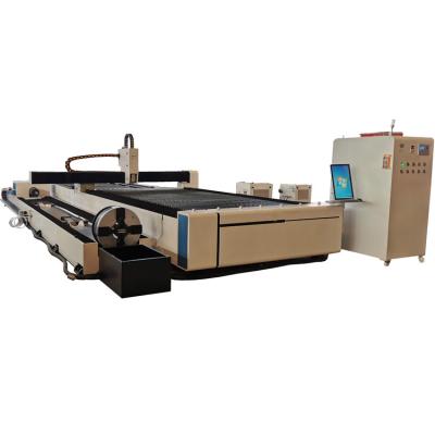 China Raytools 3kW Fiber Laser Cutting Machine 6000x1500mm for Metal Plate and Tube for sale