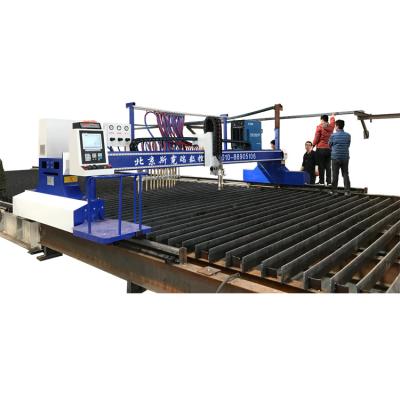 China CNC Gantry Plasma Flame Cutting Machine 3000x6000mm F2300 Controller for sale