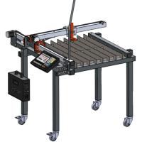 China 1200mm Small CNC Plasma Cutter Starfire SF2100 Portable Plasma Cutting Table for sale