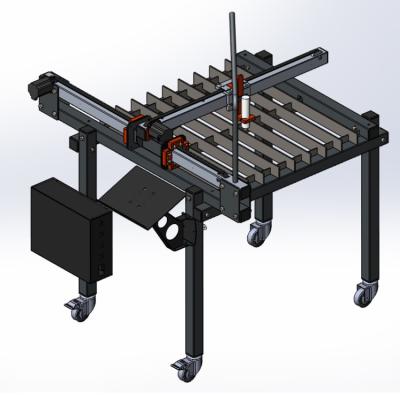 China SNR CNC Metal Cutting Table 1.2m Small CNC Plasma Cutter For Stainless for sale