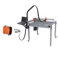 China Single Phase 220V Mini CNC Plasma Cutter 666x666mm Belt Drive Cutting Table for sale