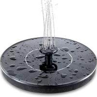 China 3W Solar Panel Fountain Water Pump for Birdbath 18cm Diameter 70cm Spray Height for sale