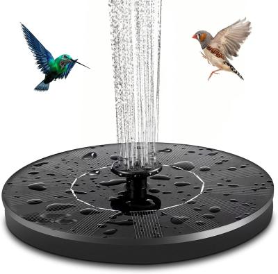 China 3W Solar Water Fountain Pump 7V 100cm Lift for Bird Bath Garden Pond Aquarium for sale