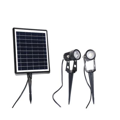 China IP65 Solar Landscape Spotlights 5W 200lm for Garden Yard Outdoor Lighting for sale