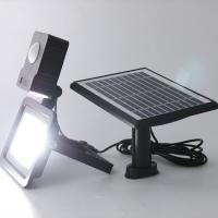 China Outdoor Solar Security Floodlight With Motion Sensor 3 Meters Cable for sale