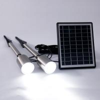 China IP65 200lm Outdoor Solar Landscape Spotlights White 5500K-6500K 5W Panel 4000mAh for sale