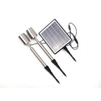 China IP65 200lm Outdoor Solar Landscape Spotlights White 5500K-6500K 5W Panel 4000mAh for sale