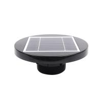 China Inline Exhaust Solar Fan 5V 2.5W Fresh Air Ventilation Fan for Portable Toilet for sale
