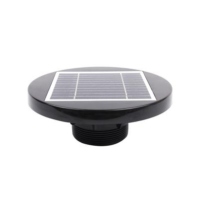 China Inline Exhaust Solar Fan 5V 2.5W Fresh Air Ventilation Fan for Portable Toilet for sale