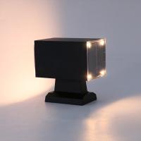 China Aluminium Solar Garden Wall Light 20 Lumens IP65 Waterproof Outdoor Terrace Lamp for sale