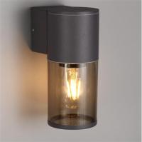 China Anthracite Solar Garden Wall Light IP55 4W 50lm Vintage LED Lantern for sale