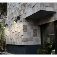 China IP65 Solar Wall Light Stainless Steel 200 Lumens Outdoor LED Wall Lamp 5V 5W for sale