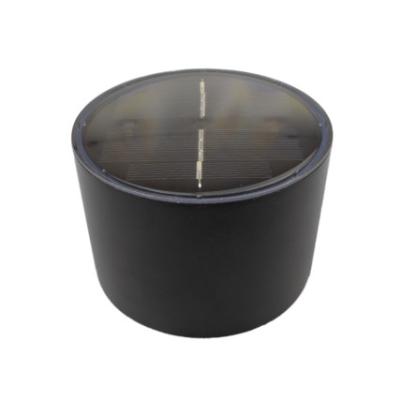 China Outdoor Anthracite Solar Powered Garden Wall Light 0.8W 2700K 6000K for sale