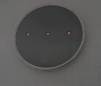 China Outdoor Anthracite Solar Powered Garden Wall Light 0.8W 2700K 6000K for sale