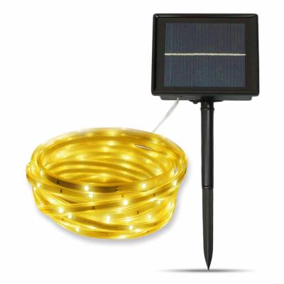 China 2m IP44 Solar String Lights Outdoor Waterproof with Self Adhesive Tape Warm White for sale
