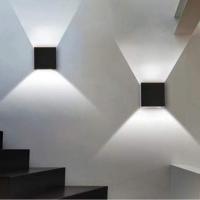 China IP65 Solar Up Down Wall Light Outdoor Sconce 15 Lumens Aluminum for sale