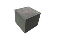 China IP65 Solar Up Down Wall Light Outdoor Sconce 15 Lumens Aluminum for sale
