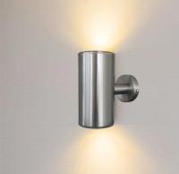 China External Solar Up Down Wall Light Stainless Steel 15 Lumen IP65 for sale
