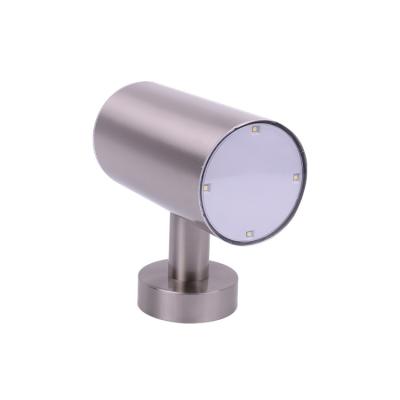 China Stainless Steel Solar Up Down Wall Light 15 Lumen SMD LED Outdoor IP65 for sale