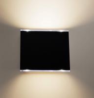 China Solar Powered Up Down Wall Light 5V 1.5W High Brightness Outdoor Black for sale