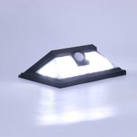 China Smart Solar Powered PIR Security Light 5.5V 0.6W High Lumen Wall Mounted for sale