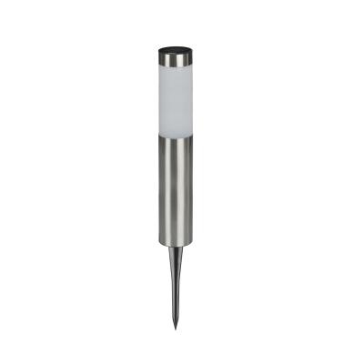 China Stainless Steel Solar Bollard Light 2V 300mA Auto On Off Outdoor Pathway Lamp for sale