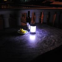 China Yard Pathway Solar Bollard Lights Outdoor White Waterproof Decorative for sale