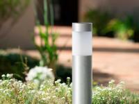 China Stainless Steel Solar Pathway Bollard Light 2V 300MA Outdoor Landscape 400mm for sale