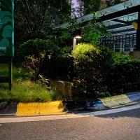 China Curving Decorative Solar Pathway Bollard Light 5V 1.5W IP65 Waterproof Aluminum for sale