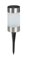 China Stainless Steel Solar LED Bollard Light 10 Lumens Warm White IP44 Pathway Lamp for sale