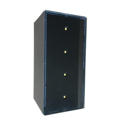 China 100 Lumen Solar Wall Sconce Light Outdoor 5V 1.6W IP65 Commercial Grade for sale